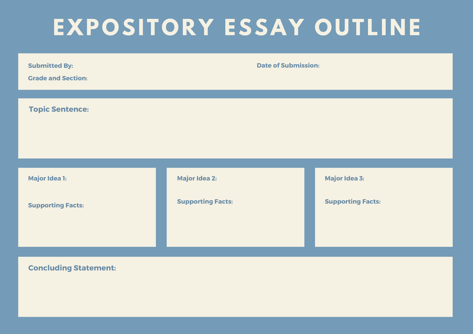 How to write Excellent Expository Essays