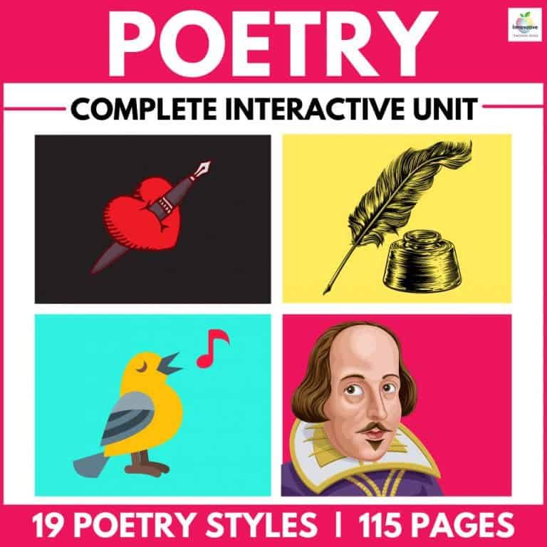 How to Write Poetry, and 7 types of Poems Students love.