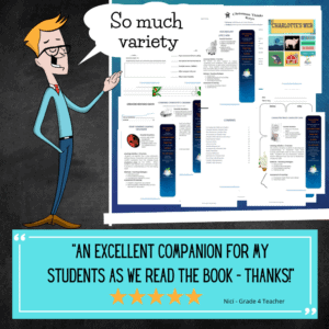 Charlotte's Web Teaching Guide, Complete Lesson Plans and Resources