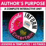 The Author's Purpose: Ultimate Guide for Teachers and Students
