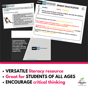 Teaching Fact and Opinion: A Complete Guide